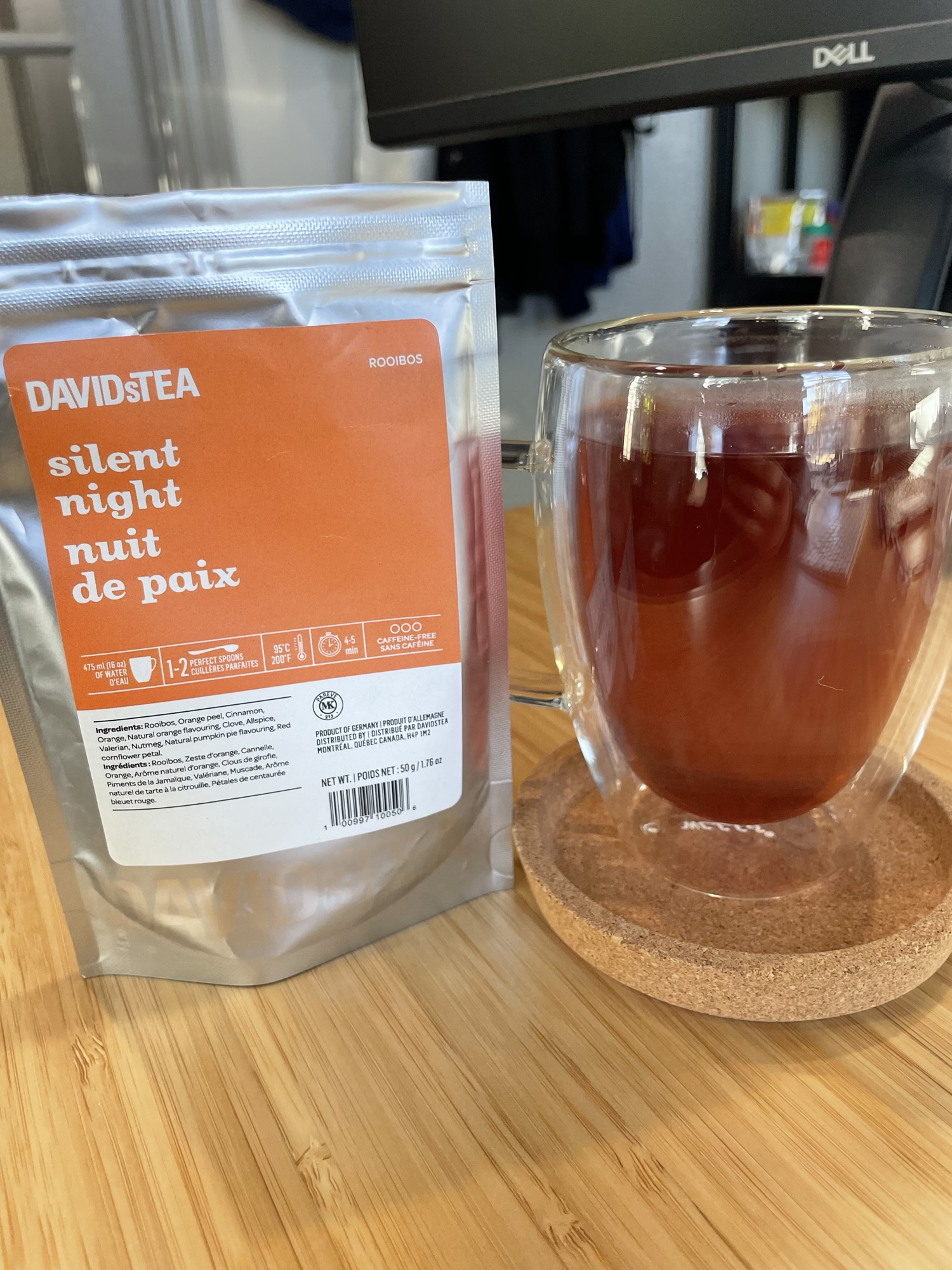 silent night – obligatory tea time