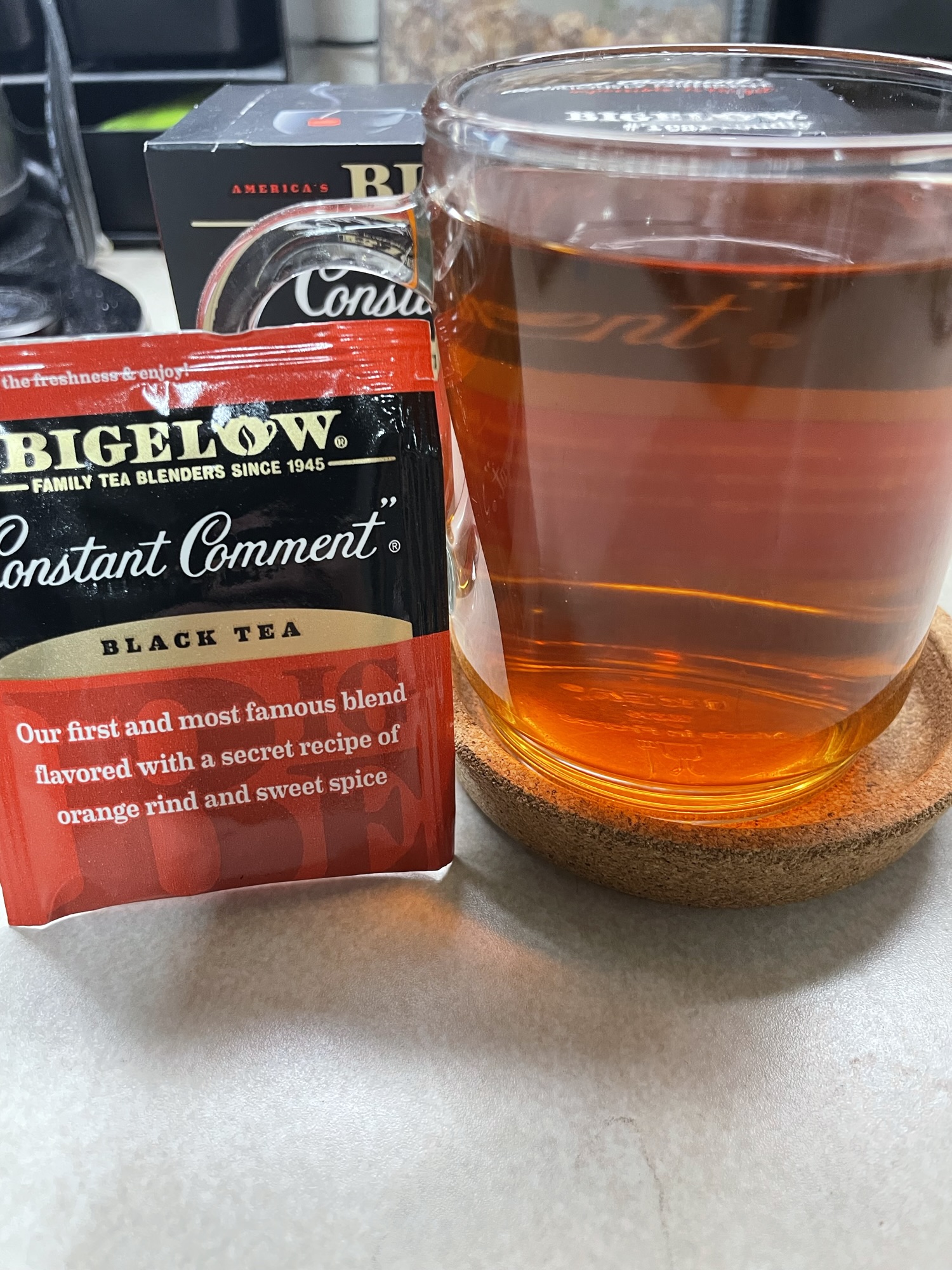 constant comment – obligatory tea time
